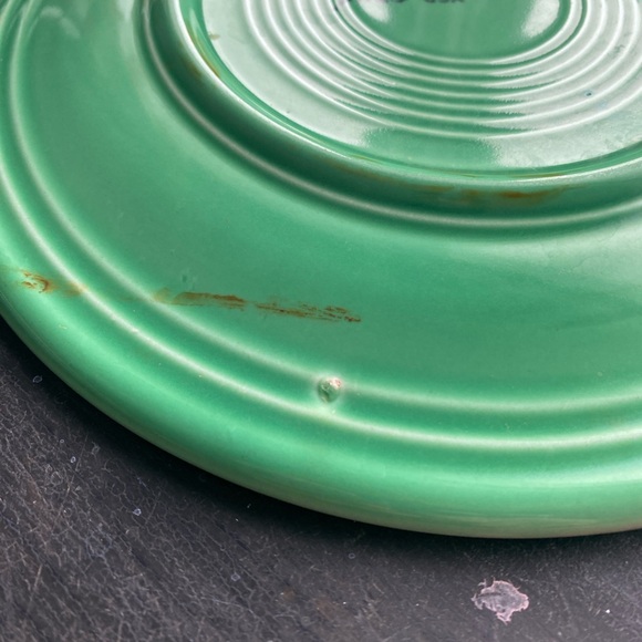 Fiesta | Kitchen | Vintage Fiesta Fiestaware Green 92 Luncheon Plate ...